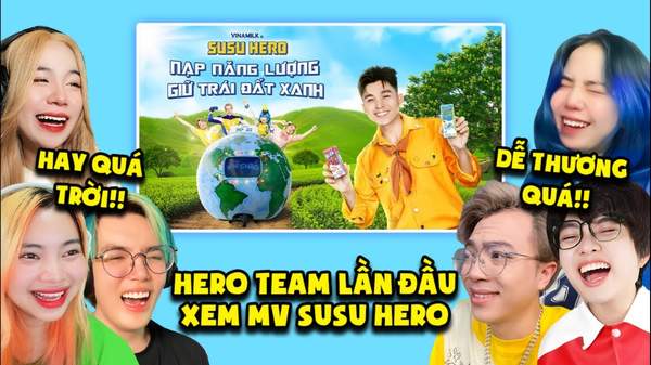 Vinamilk SuSu Hero - Vlog 4: Reaction siêu bất ngờ của Hero Team khi ...